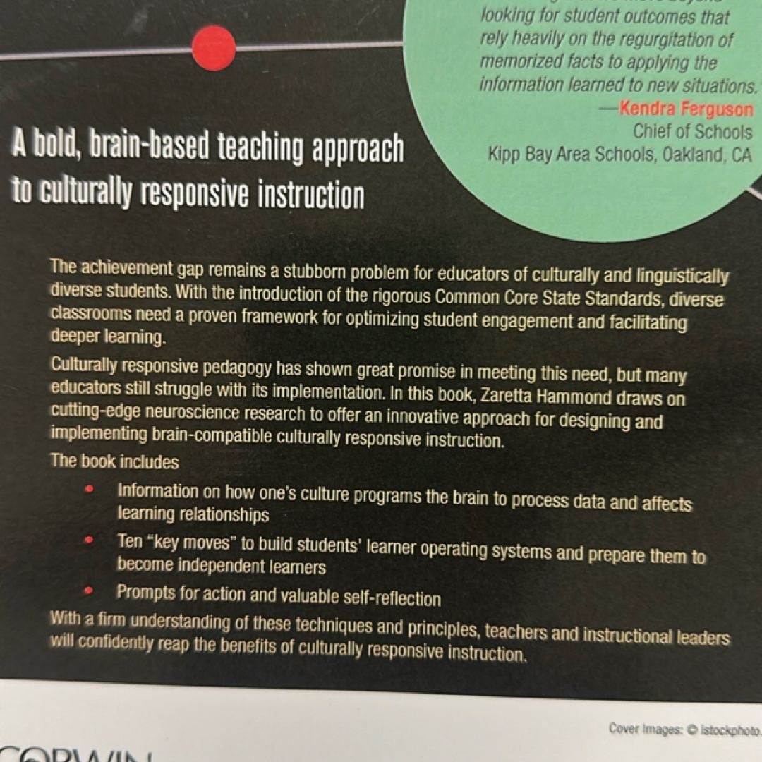 Culturally Responsive Teaching and the Brain by Zaretta Hammond