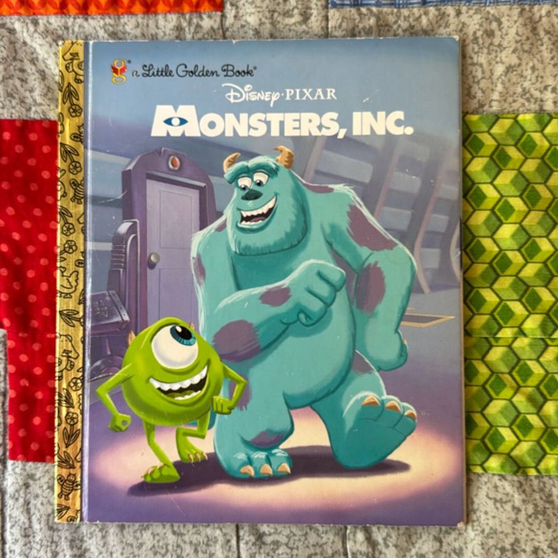 Monsters, Inc. Little Golden Book (Disney/Pixar Monsters, Inc. ) by ...