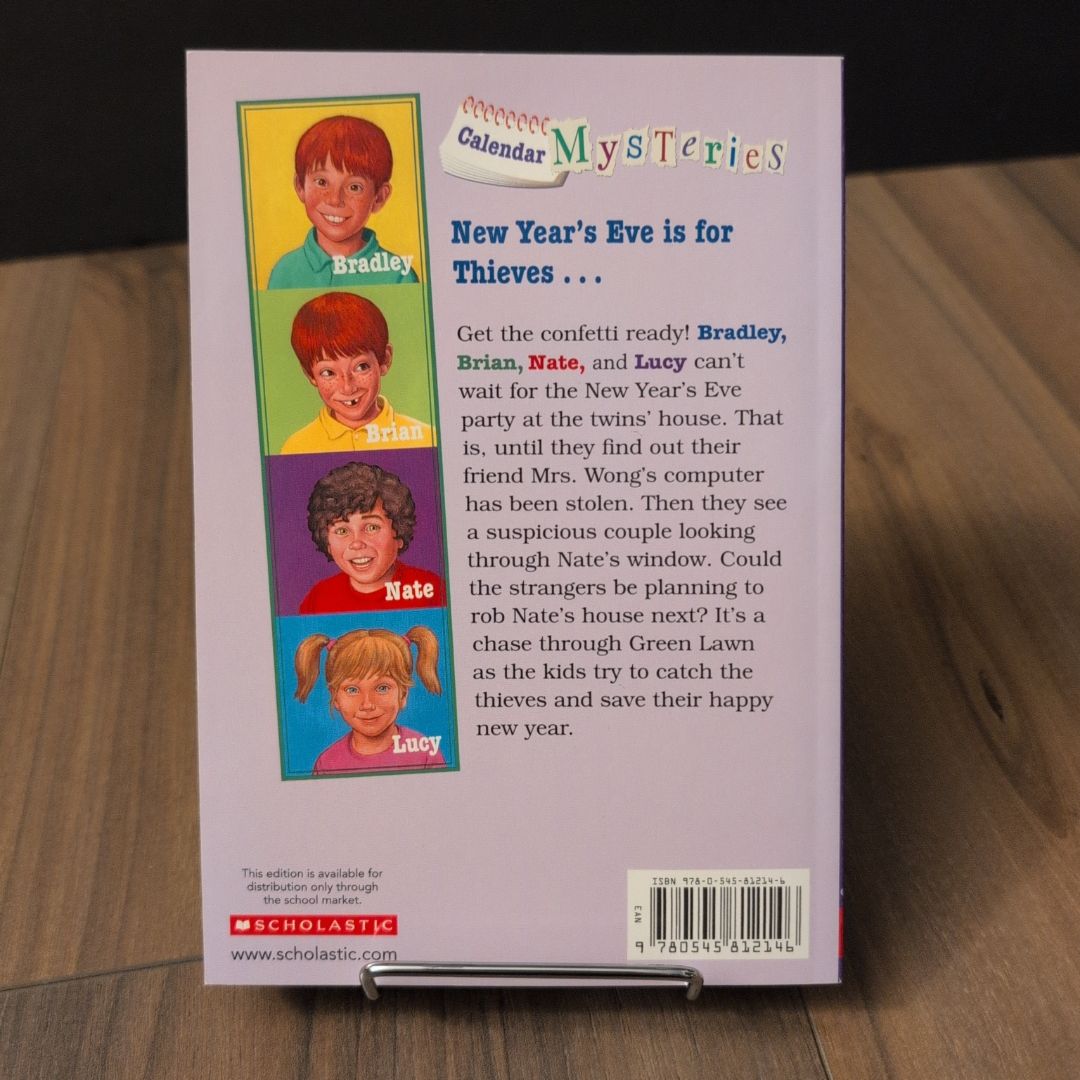 Calendar Mysteries New Year's Eve Thieves by Ron Roy, Paperback ...