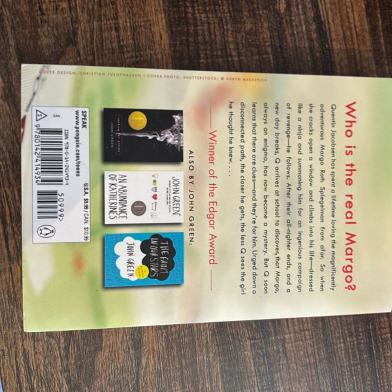 Paper Towns by John Green, Paperback | Pangobooks