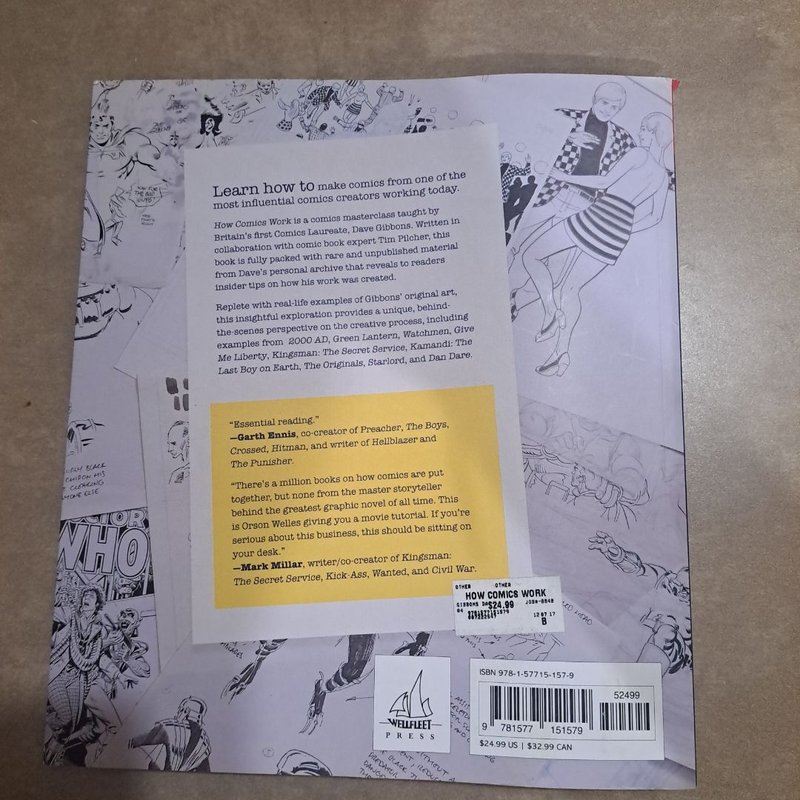 How Comics Work by Dave Gibbons, Tim Pilcher