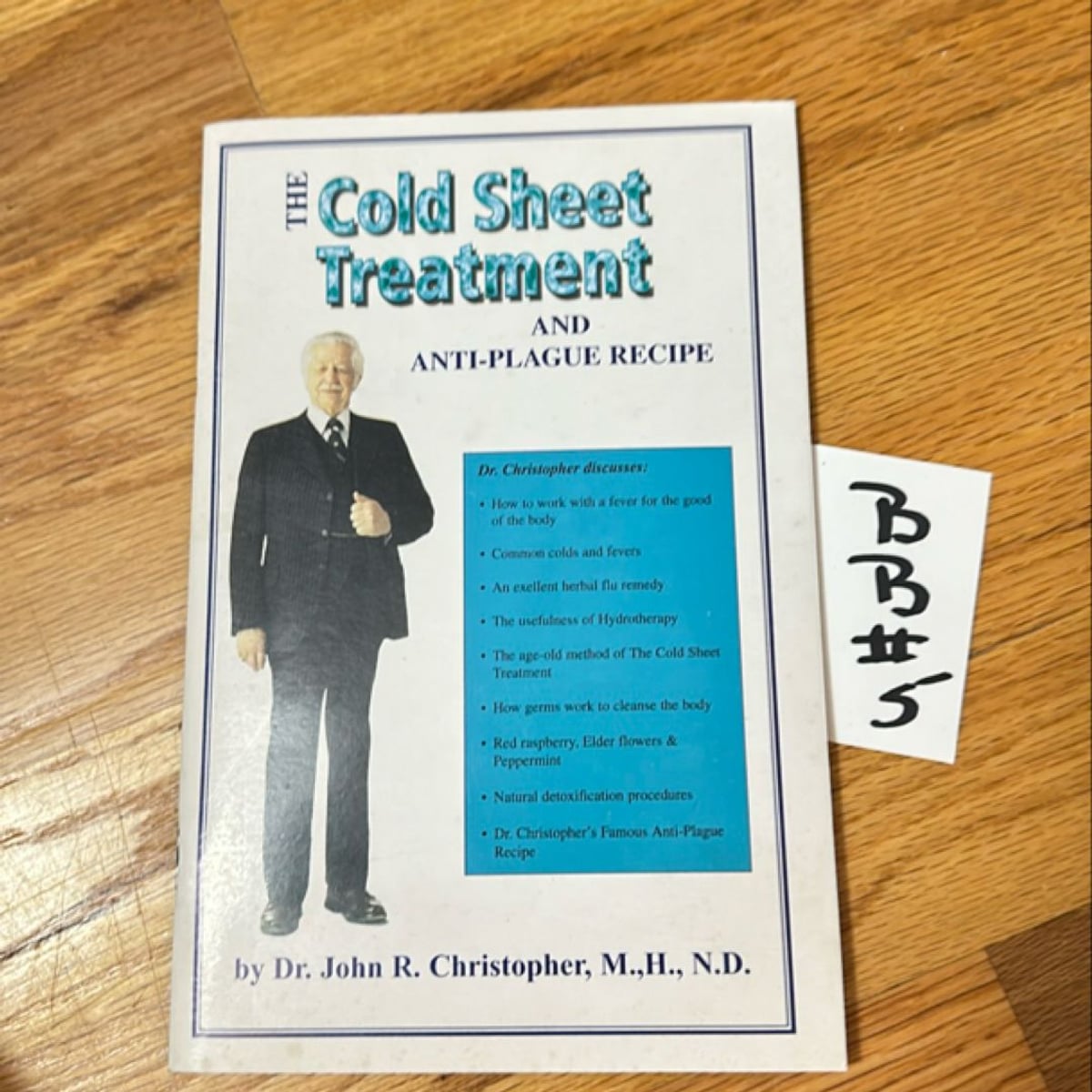The Cold Sheet Treatment by John R. Christopher