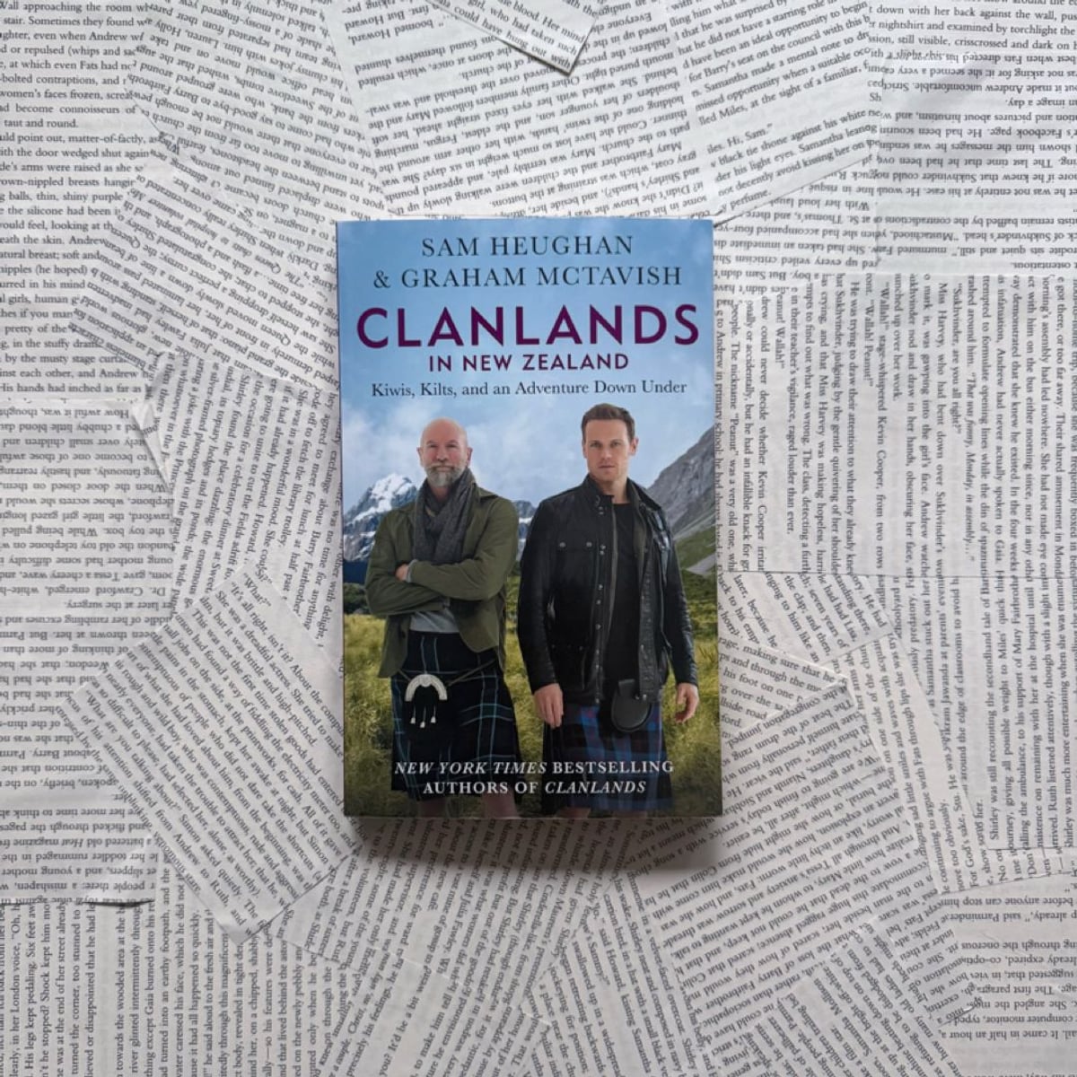 Clanlands in New Zealand by Sam Heughan, Graham McTavish