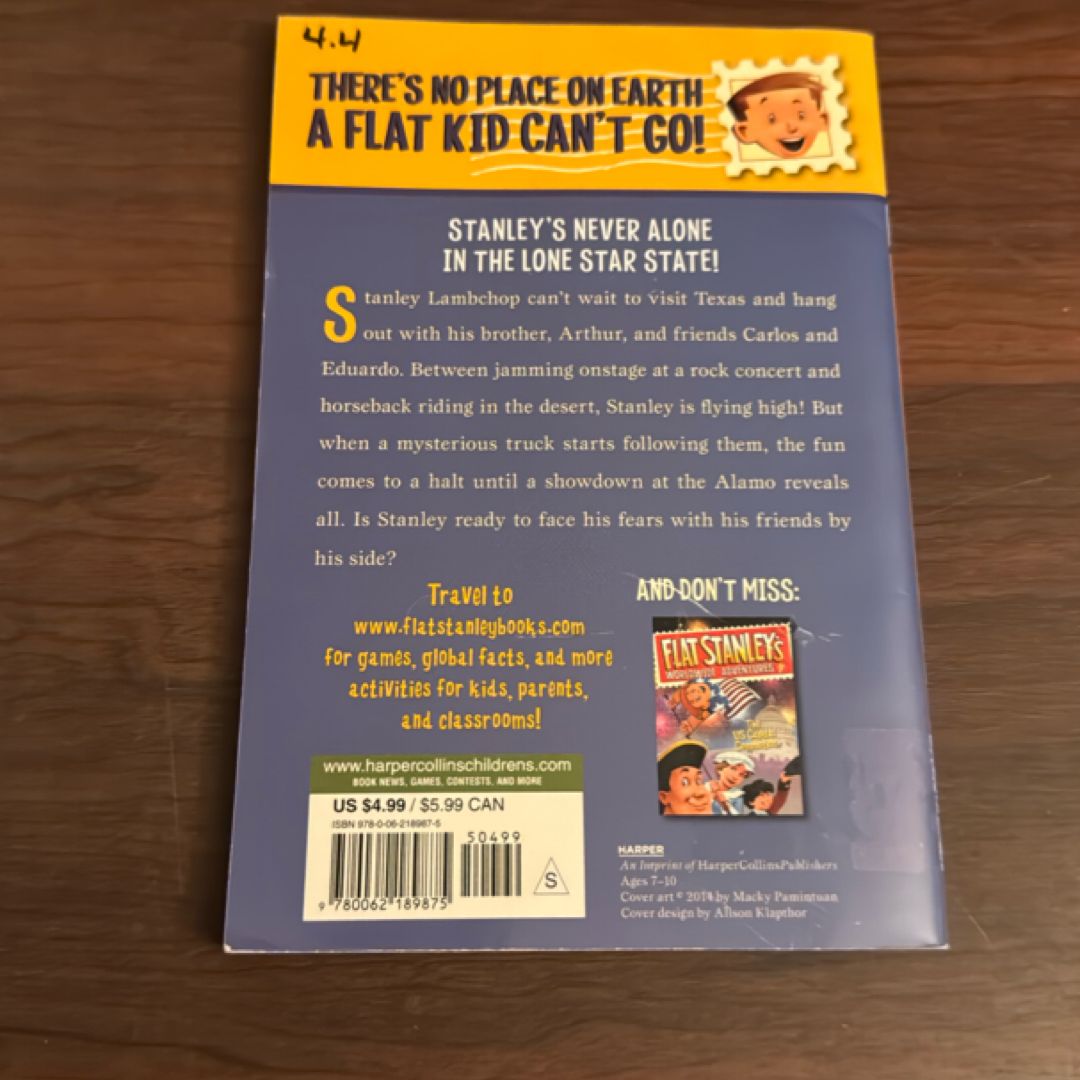 Flat Stanley's Worldwide Adventures #10: Showdown at the Alamo by