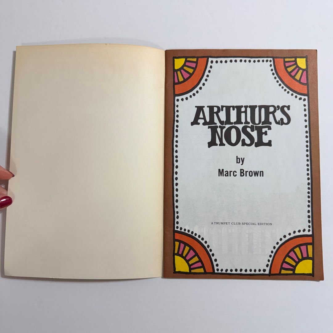 Arthur's Nose by Marc Tolon Brown