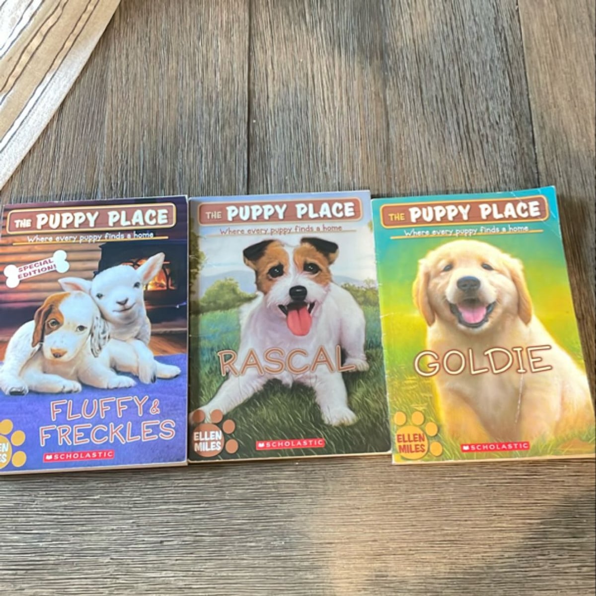 Fluffy and Freckles Special Edition (the Puppy Place #58) by Ellen Miles